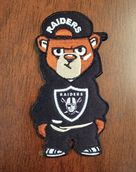 Raider Bear patch – Badd Guy Badd Girl Apparel